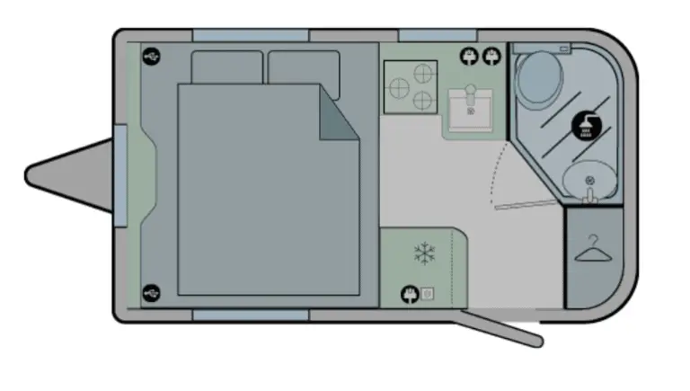 Which Is The Lightest 2 Berth Caravan? – Folding Camper World