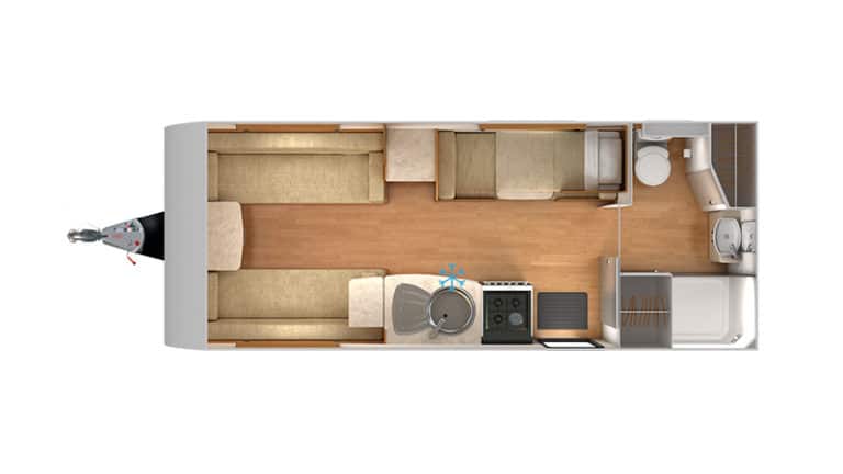 Best caravan layout for a family of 4 – Folding Camper World