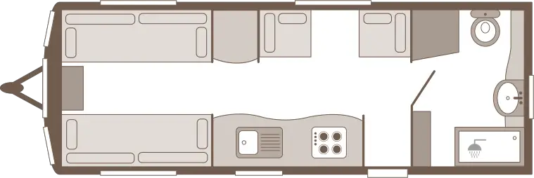 Vanmaster Caravan Dimensions (Updated for 2021) – Folding Camper World