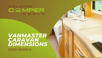 Vanmaster Caravan Dimensions (2022 Models) – Folding Camper World