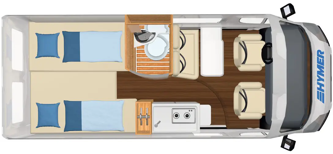 Hymer Campervan Dimensions (2022 Models) – Folding Camper World
