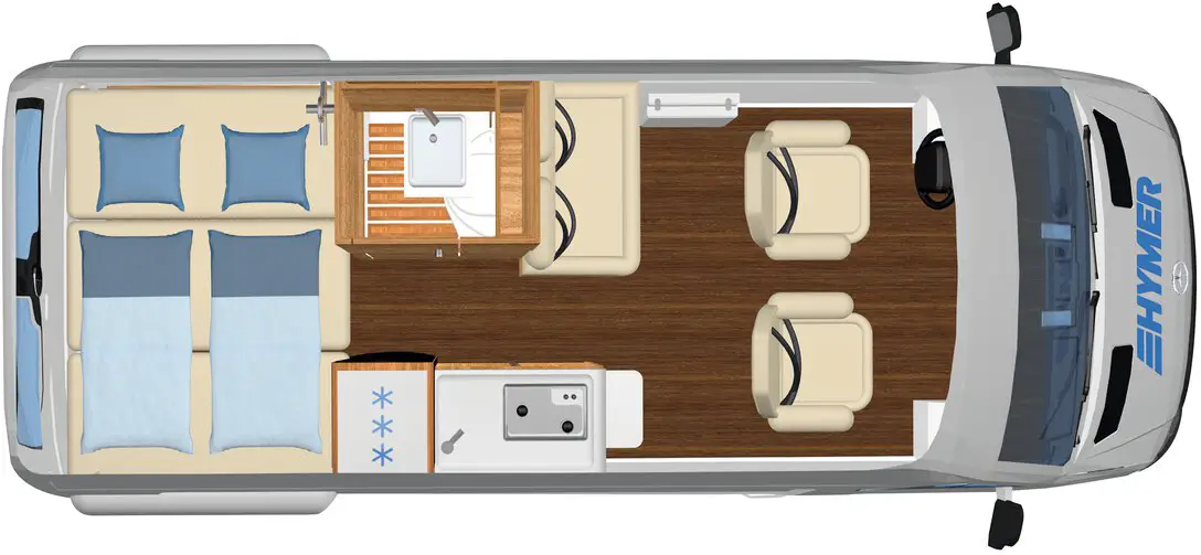 Hymer Campervan Dimensions (2022 Models) – Folding Camper World