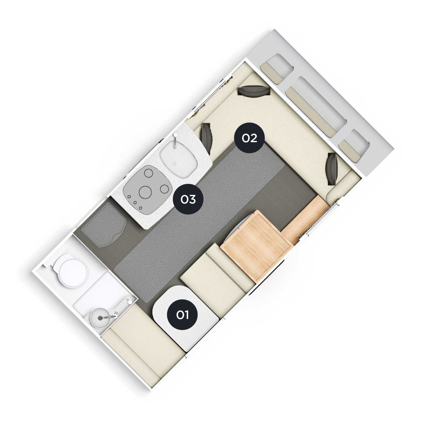 Xplore Caravan Dimensions (2022 Models) – Folding Camper World