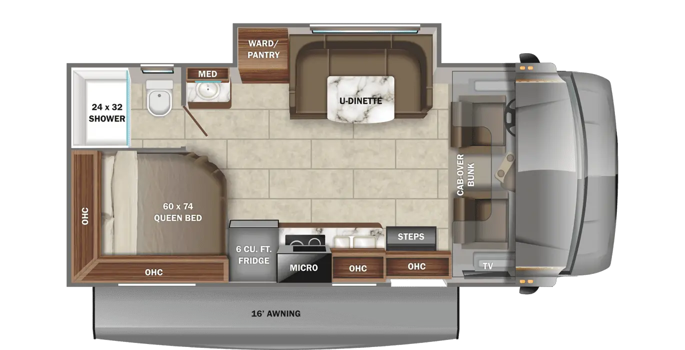 Jayco RV Motorhome Dimensions (Updated for 2021) – Folding Camper World